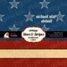 Stars & Stripes Digital Background Paper vintage July 4th