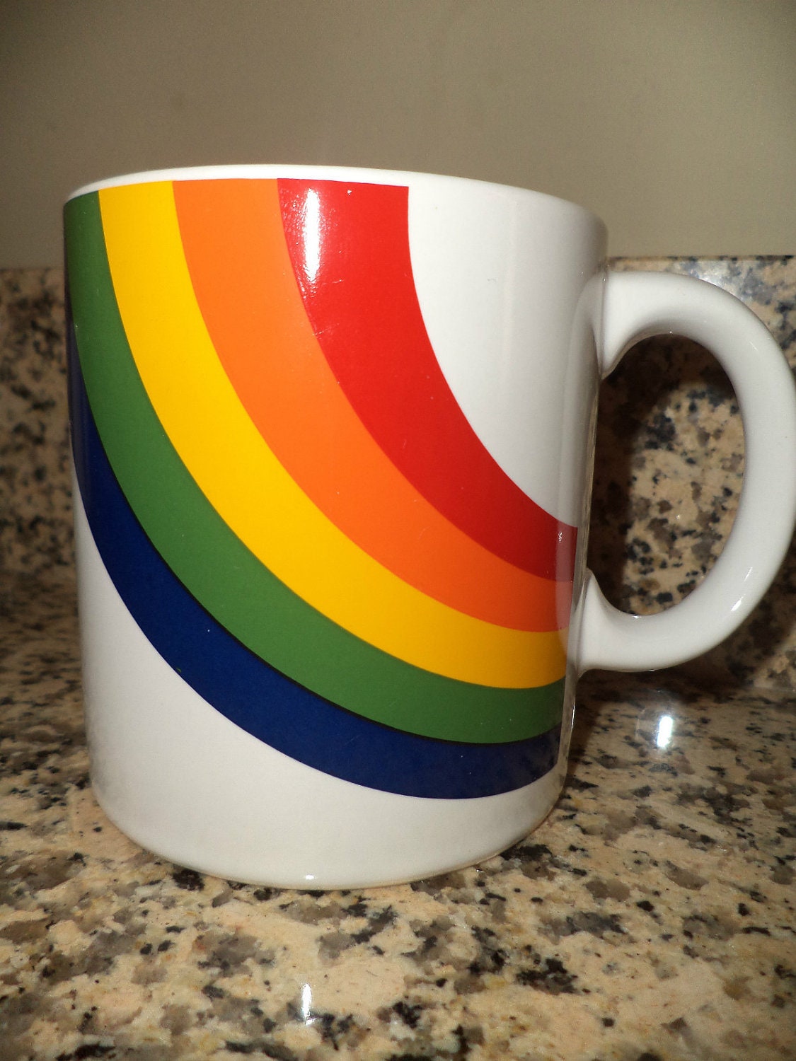 Rainbow Mug Vintage Ftd Coffee Cup 1980s Gay Pride Classic 1984 Haute