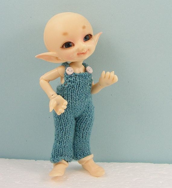 Items similar to Fairyland Real Puki BJD doll handmade knitted ...