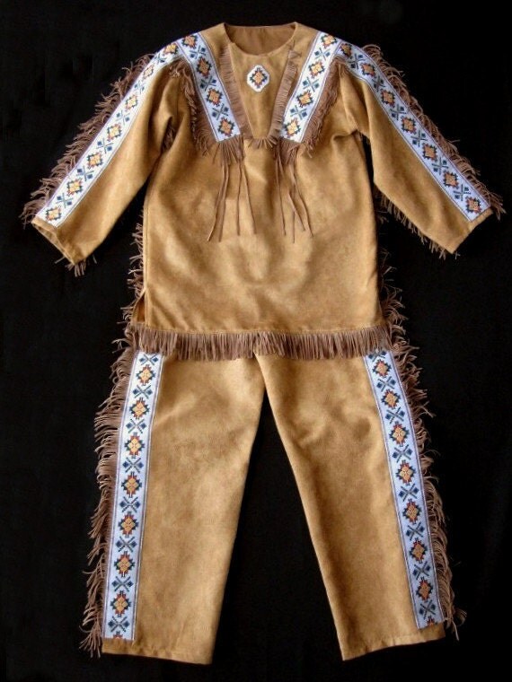 Native American boys outfit shirt and leggings custom