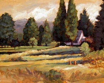 Countryside scene | Etsy