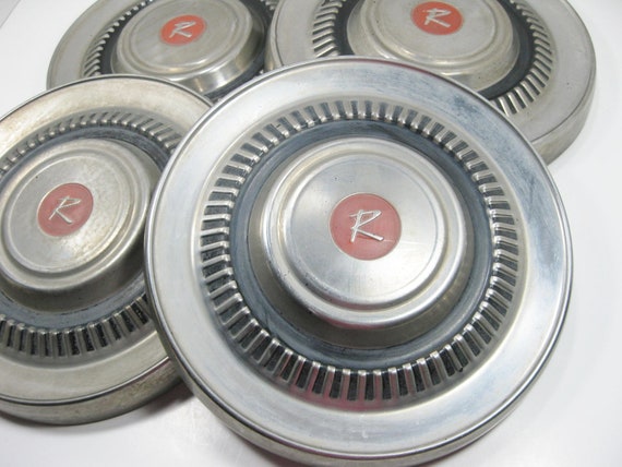 Rambler Hubcaps or Wheel Center Caps ... 10 inch ... set of 4