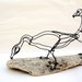 Geese Wire Sculpture by WiredbyBud on Etsy