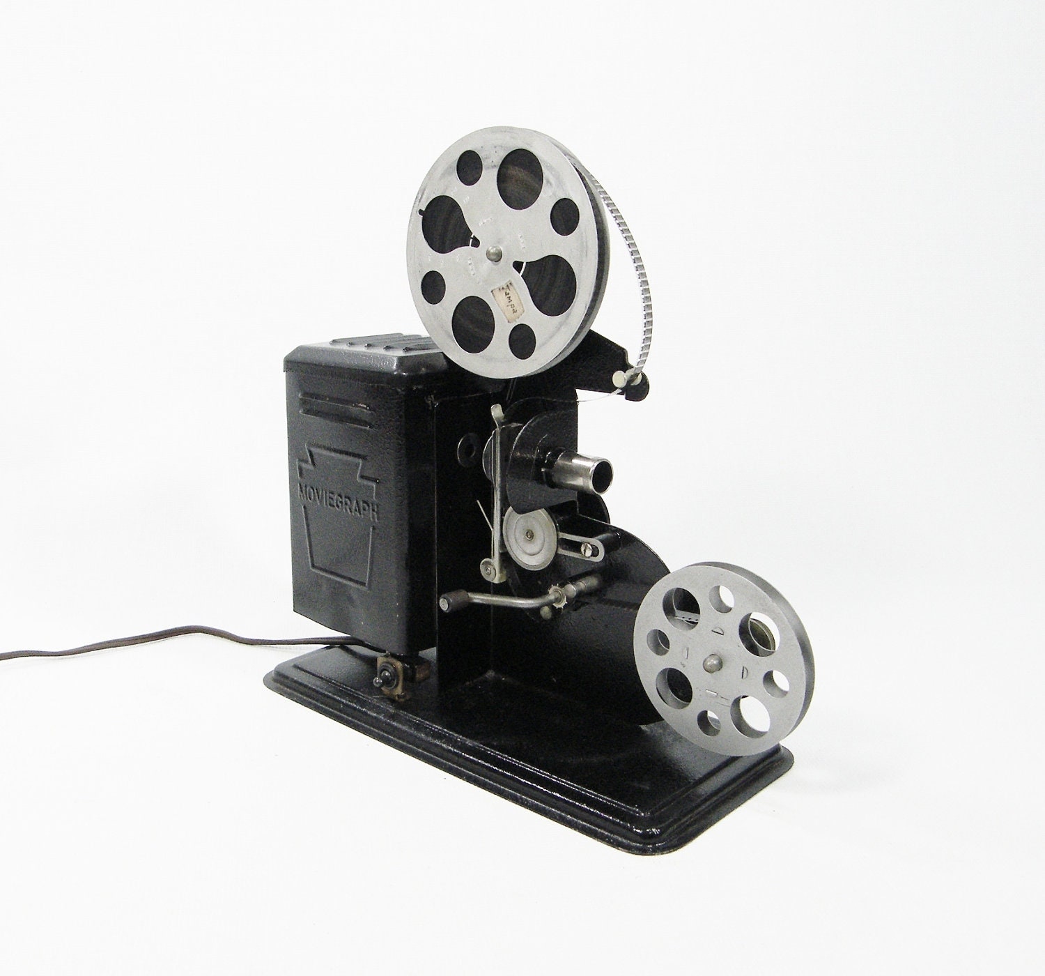 Hand Crank Movie Projector for Vintage 8mm film