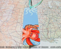 Unique octopus bookmark related items | Etsy