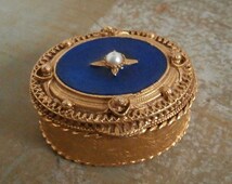 Popular items for royal blue pearls on Etsy