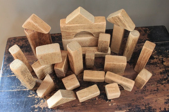 Vintage Wooden Blocks