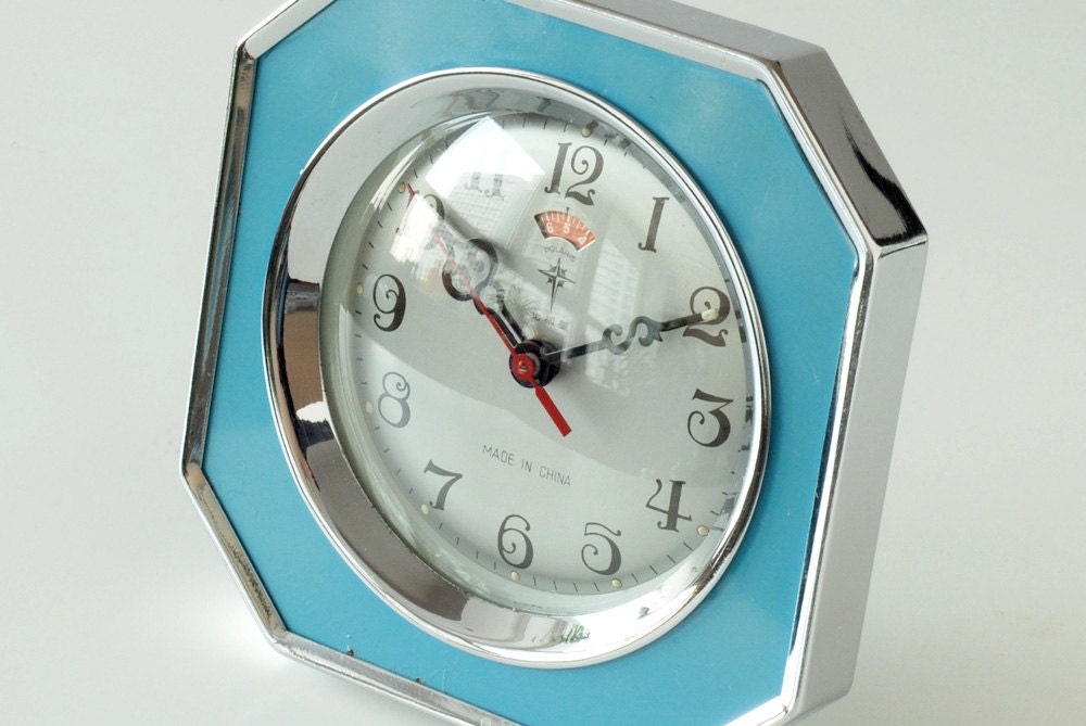 Alarm Clock – Polaris Octagonal Blue – Haute Juice
