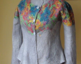 Nuno felt jacket | Etsy