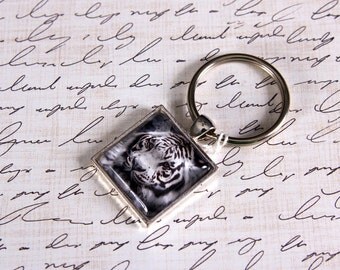 Popular items for tiger keychain on Etsy