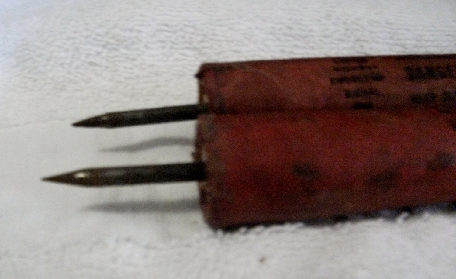 Vintage Red Rail Road Flares or Signal Flares Two For ONLY 6