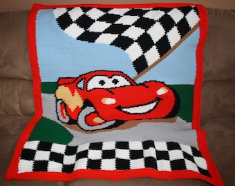 Lightning Mcqueen Knitting Pattern