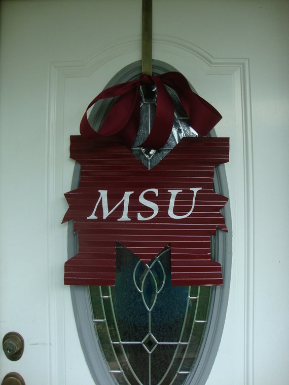 Items similar to Tin Mississippi State Hanging on Etsy