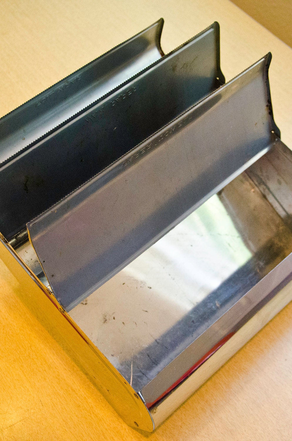 1950s Garner Ware Chrome Kitchen Paper Dispenser Paper