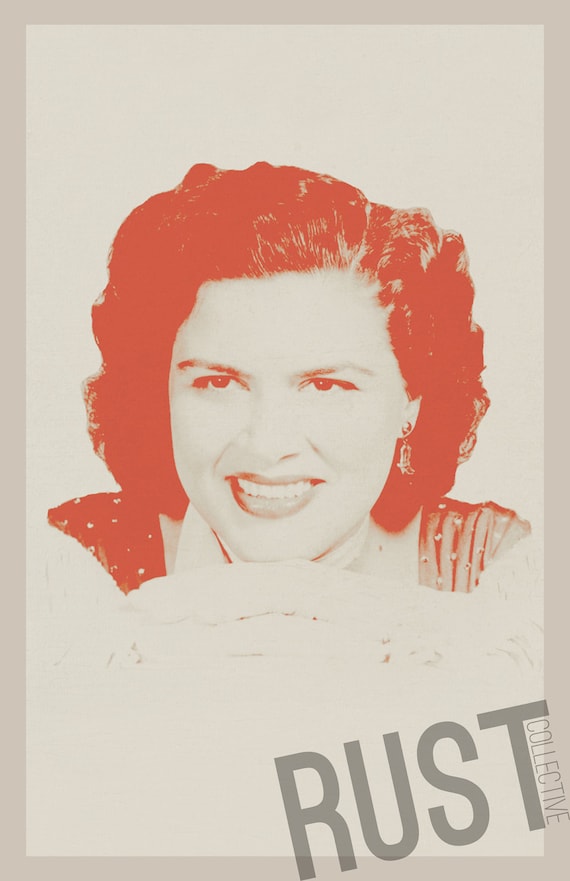 Items similar to Patsy Original Art Print (Patsy Cline) on Etsy