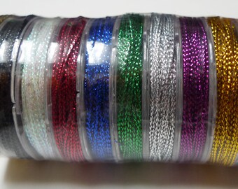 Popular items for metallic cord on Etsy