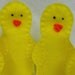 5 little ducks plus mother duck finger puppets