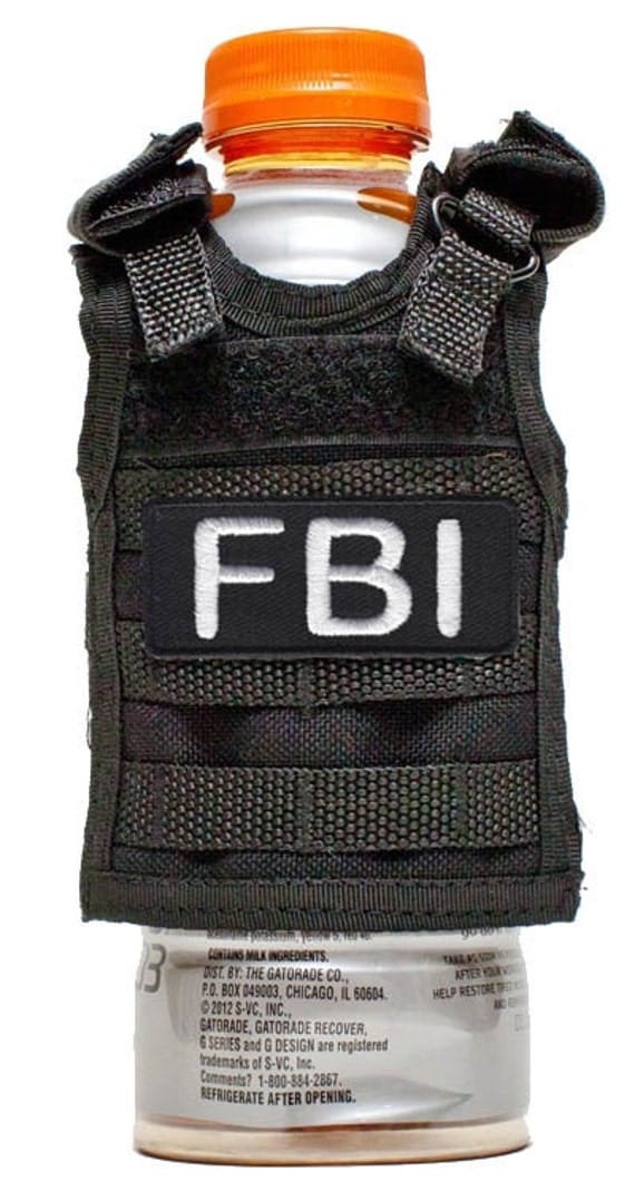 FBI Tactical Vest Beverage Holder Product Code: T99-PTT-10