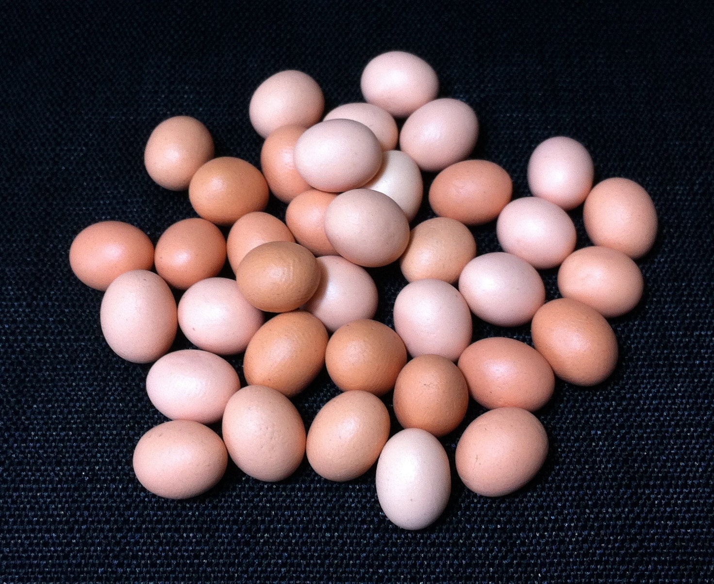 20 Miniature Fresh Eggs Clay Polymer Egg Cute Little Tiny