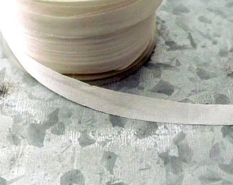 White silk ribbon | Etsy