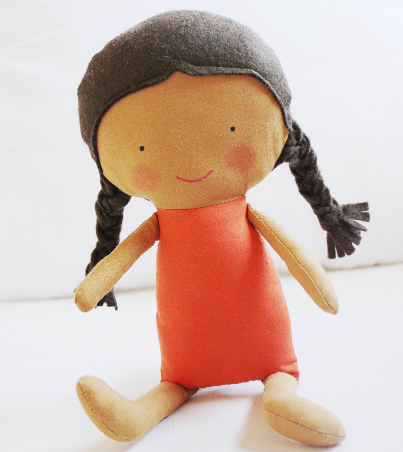 Doll Sewing Pattern Toy Cloth Doll Pattern PDF Amber & Tilly