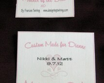 Popular items for wedding dress label on Etsy