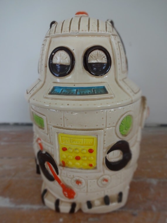 R2 Sweet Tooth 1970's Extremely Rare Robot Cookie Jar