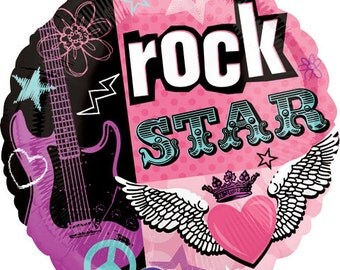 Popular items for birthday rock star on Etsy