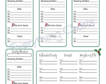Job Chart PDF File/Printable by EverythingCharts on Etsy