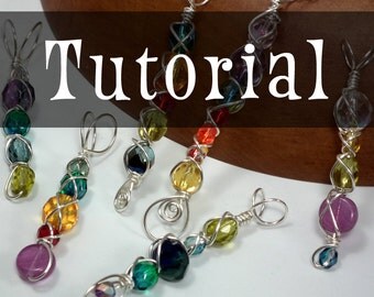 TUTORIAL: Handmade Pendant Bail Wire-Wrapped Pendant by gaylebird