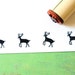 Deer Rubber Stamp