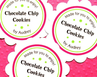 Popular items for treat labels on Etsy