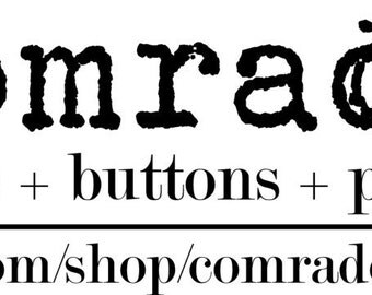 Comrade by comradecards on Etsy