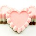 Neapolitan Heart Goat's Milk Soap Bar