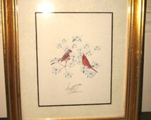 Popular items for cardinal and dogwood on Etsy