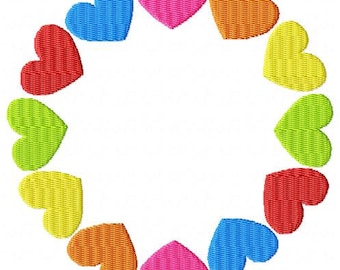 Princess Circle Frame Machine Embroidery 8 Sizes plus