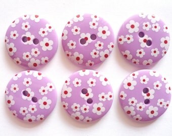 15pcs Cute Star Printed Retro Button Size 23 by CustomizeSouvenir