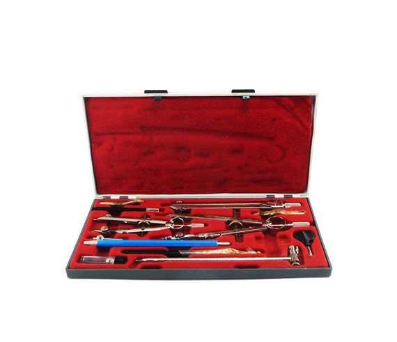 Vintage drafting tool set Gramercy Germany industrial