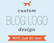Popular items for blog logo design on Etsy