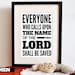 The Lord's Prayer. NIV. DIY. PDF. A3 for 11x14. Printable