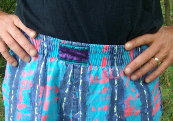 Vintage 80s / 90s Neon Hammer Time Pants Gitano Break it Down