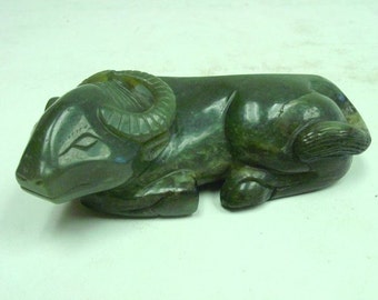 Jade animal figurine | Etsy