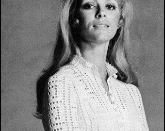 Filet crochet dress | Etsy