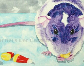 Purple rat | Etsy