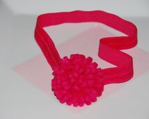 Popular items for pom pom headbands on Etsy