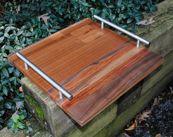 wooden serving tray