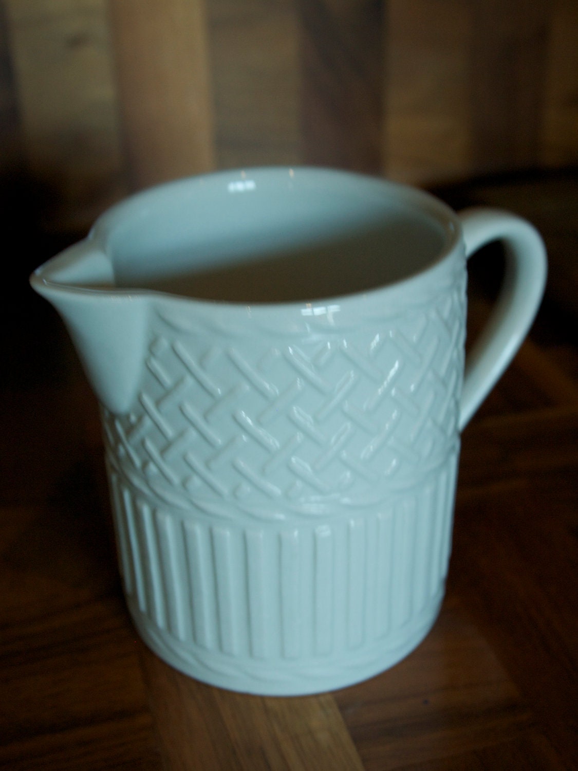 Embossed Ceramic Creamer – Haute Juice