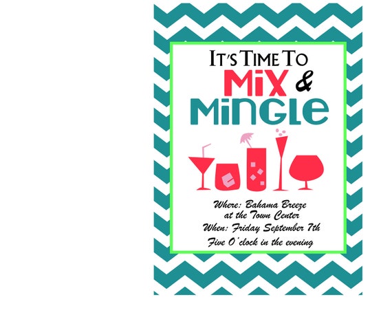 Business Mixer Invitation Sample