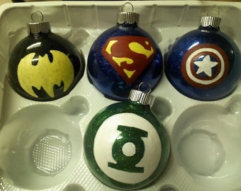 Hand-painted Razorback Ornaments by JustTooChaCha on Etsy