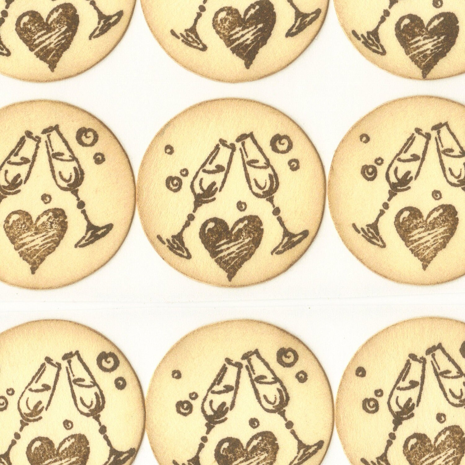 Wedding Toast Flutes / Wedding Envelope, Invitation Sticker Seals ...